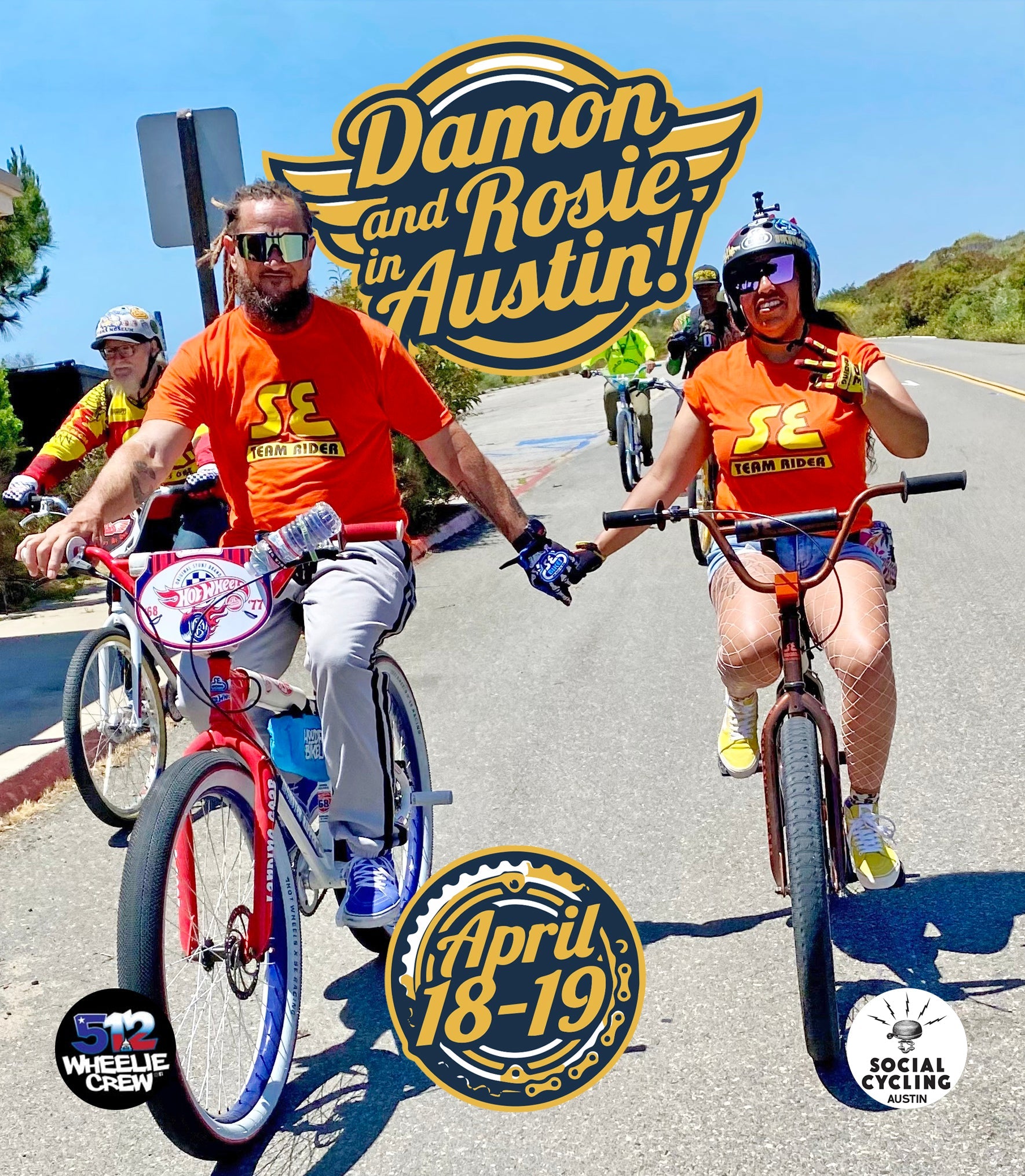 Damon & Rosie Coming to Austin! – SE BIKES